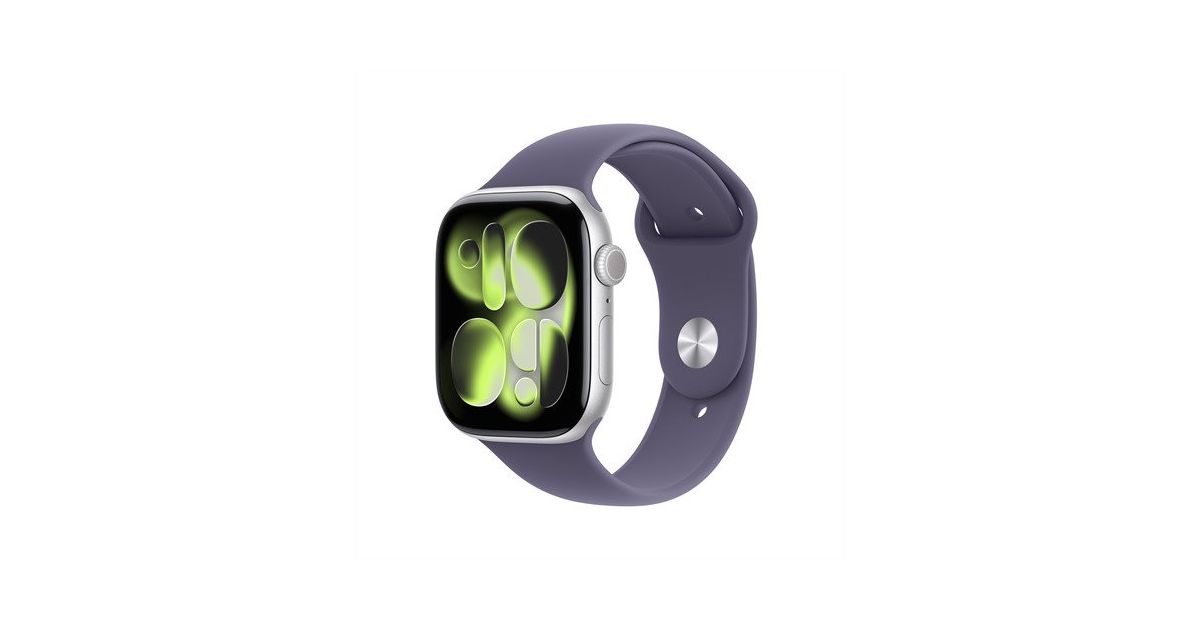 Apple Watch Series 11 GPS 46mm Strieborný hliník s hmlovo fialovým ...