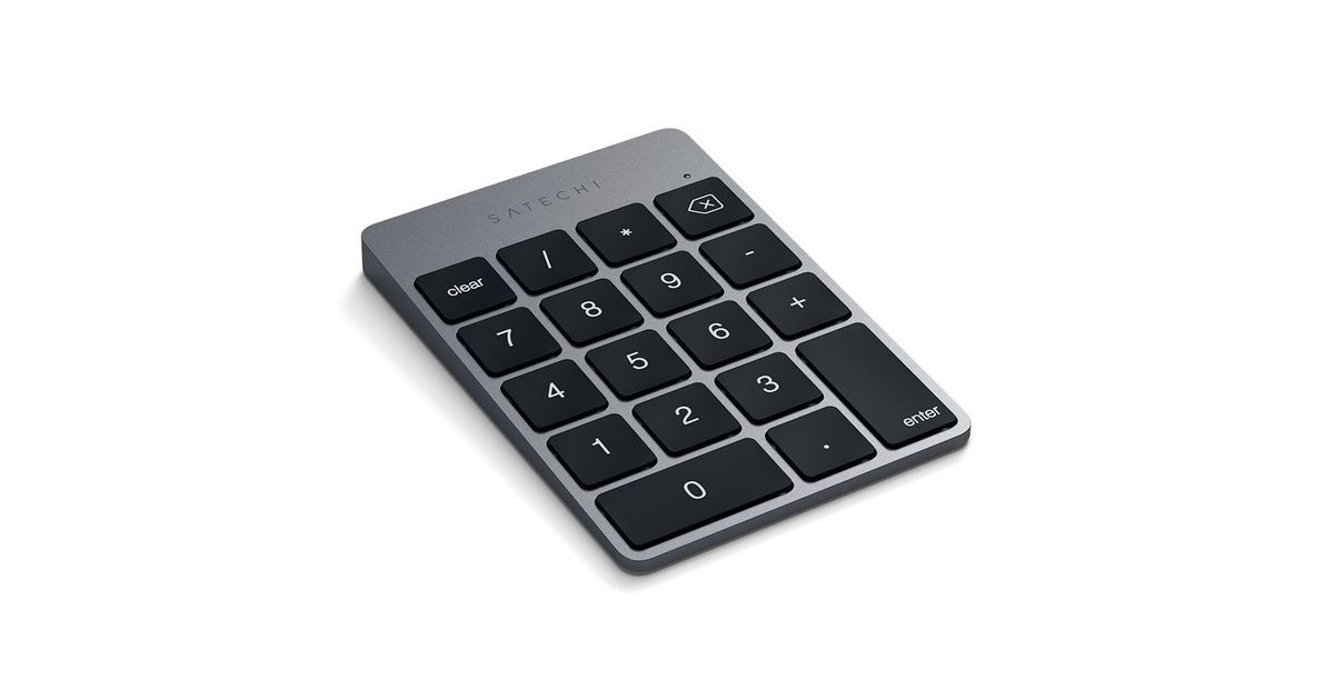 Satechi numerická klávesnice Slim Wireless Keypad - Space Gray ...
