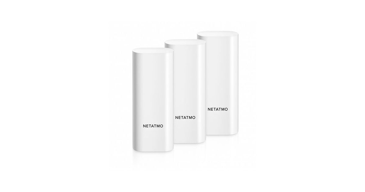 Netatmo Smart Door and Window Sensors | iStores - Apple Premium Partner ...